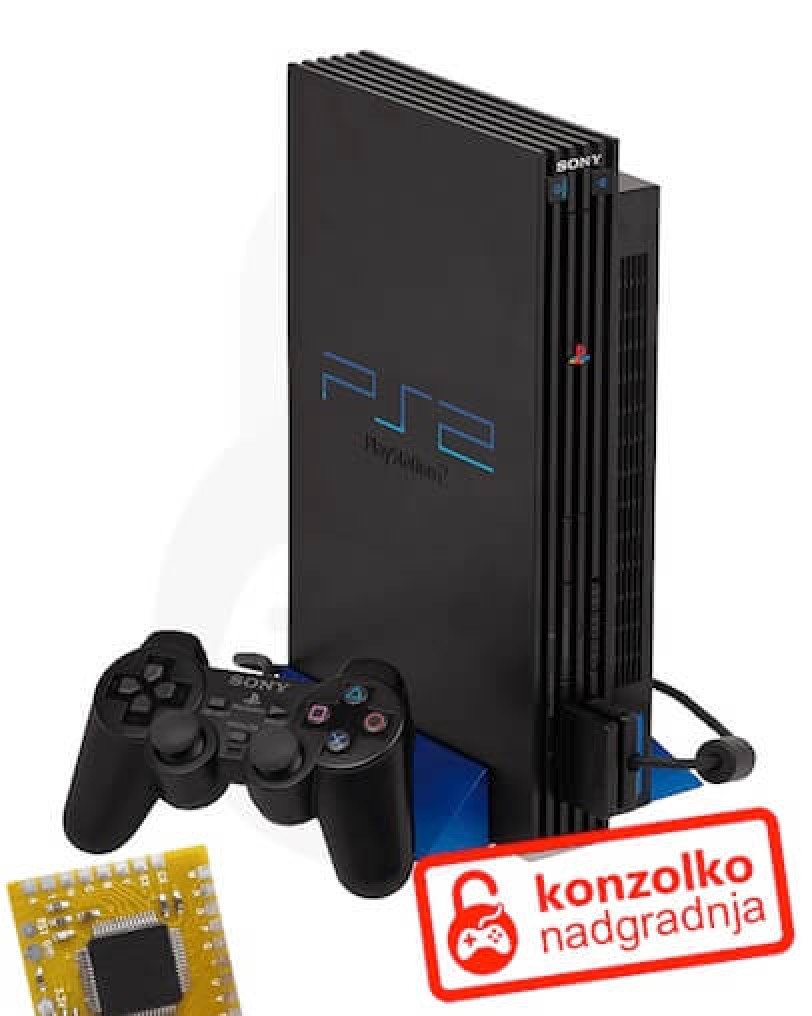 Playstation 2 (PS2) Phat ModBo 5.0 + Vgradnja + Čiščenje + Navodila